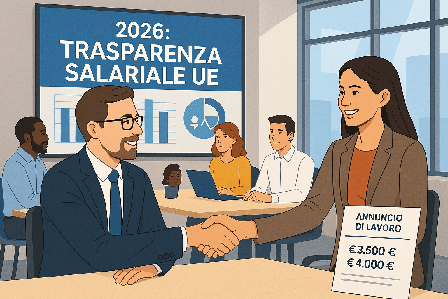 Trasparenza salariale UE: le nuove regole dal 2026 | CertAI
